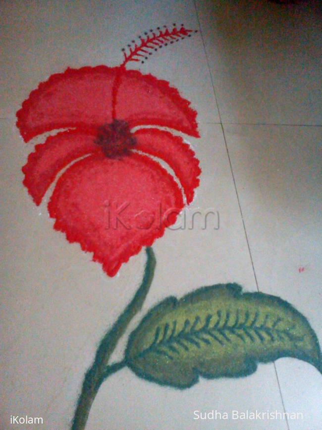 Hibiscus Flower Ganesha Rangoli Rangoli Design For Diwali 2019